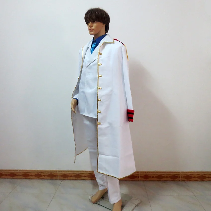 One Piece Monkey D. Garp Navy Justice Cloak suit Cosplay Costume | One ...