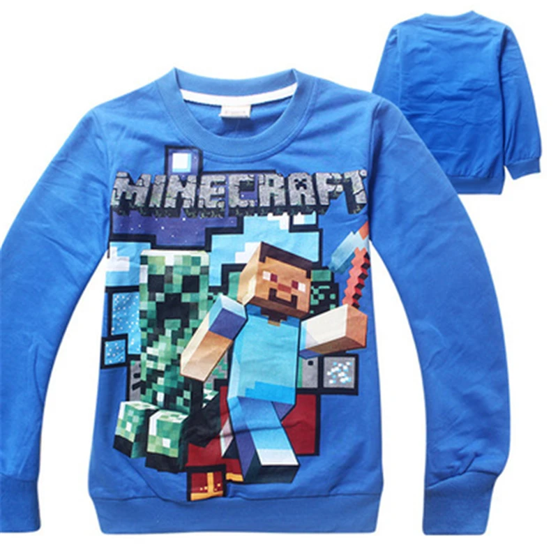 Fashion Minecraft Hoodies Coats Kid Boy Girl Spring Autumn Coat ...