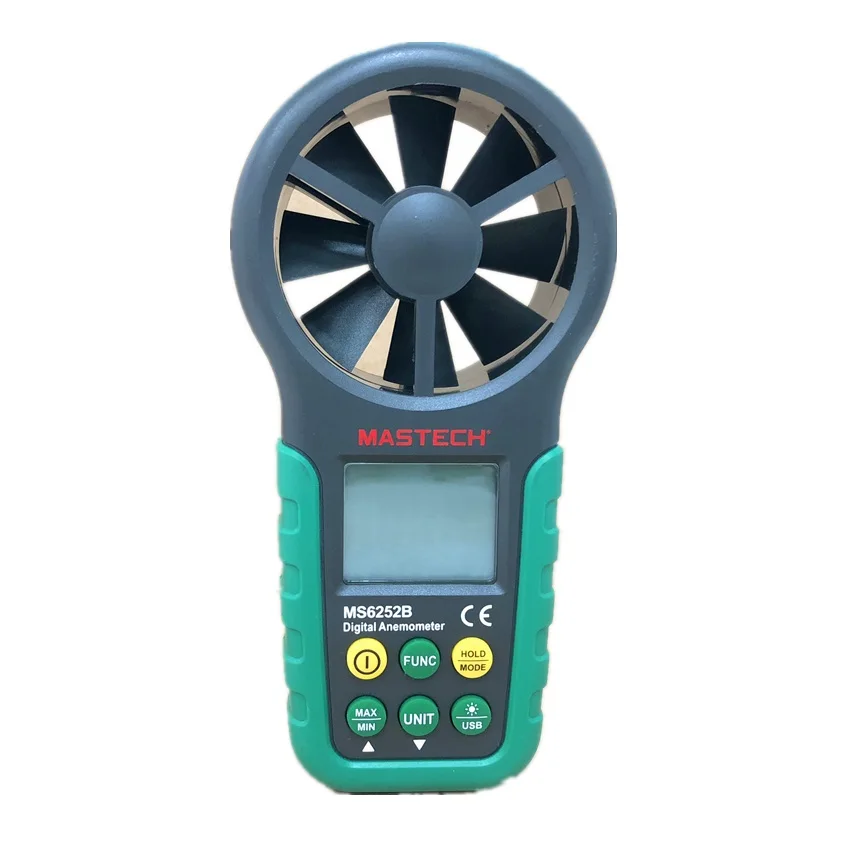 MASTECH-MS6252B-Digital-Anemometer-Wind-Speed-Meter-Air-Volume-Ambient ...