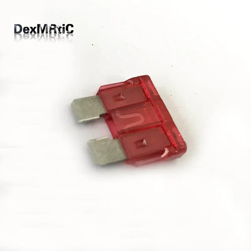 10pcs 10a Mini Blade Fuse Assortment Automotive Car Truck Fuses Wire Connector In Connectors