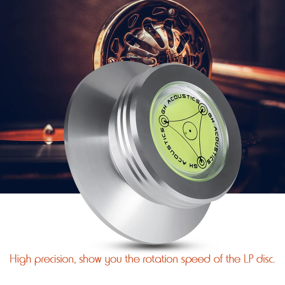 NEW Black LP record player Disc Stabilizer Record Weight Clamp LP Vinyl ...