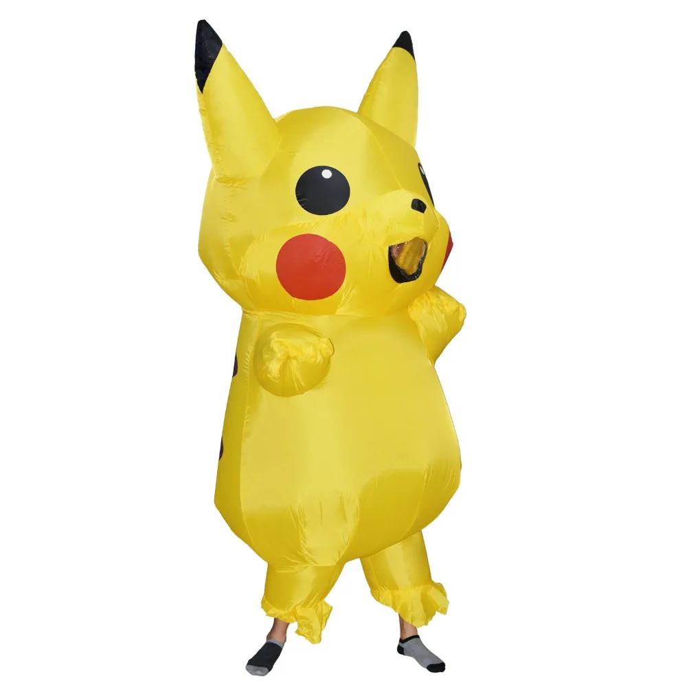 Anime Pikachu Pokemon Fancy Mascot Costume - KawaiiMerch.com