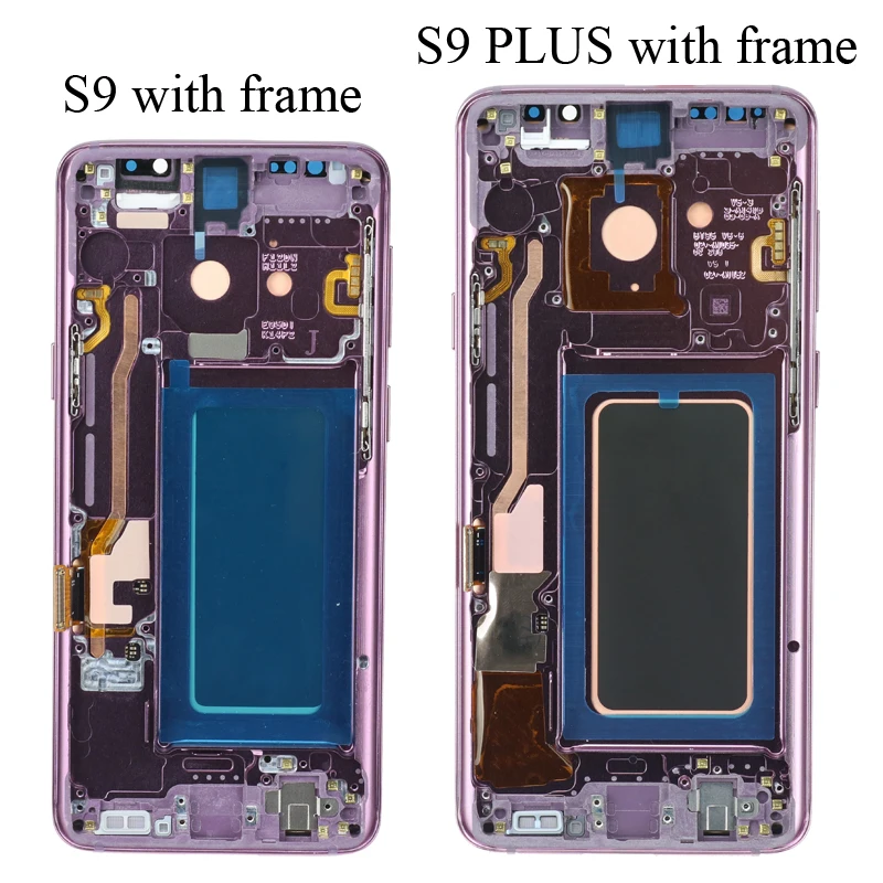 SUPER AMOLED имеет ЖК-экран с рамкой для SAMSUNG Galaxy S9 G960 S9 Plus ...