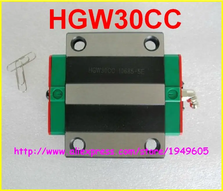 4pcs HIWIN HGW30CC or HGW30CA Linear Guide Block for CNC kit|linear ...