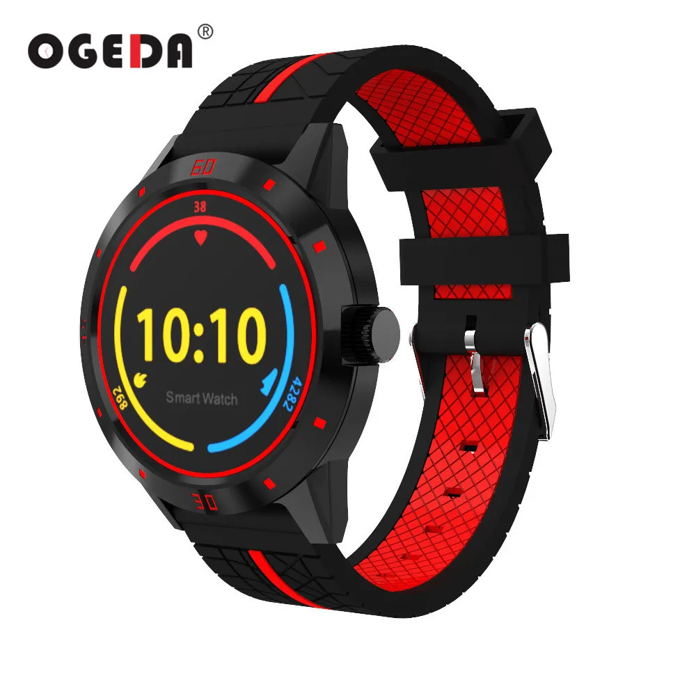 Men Smart Watch Heart Rate Monitor Push Message Call Reminder Bluetooth ...