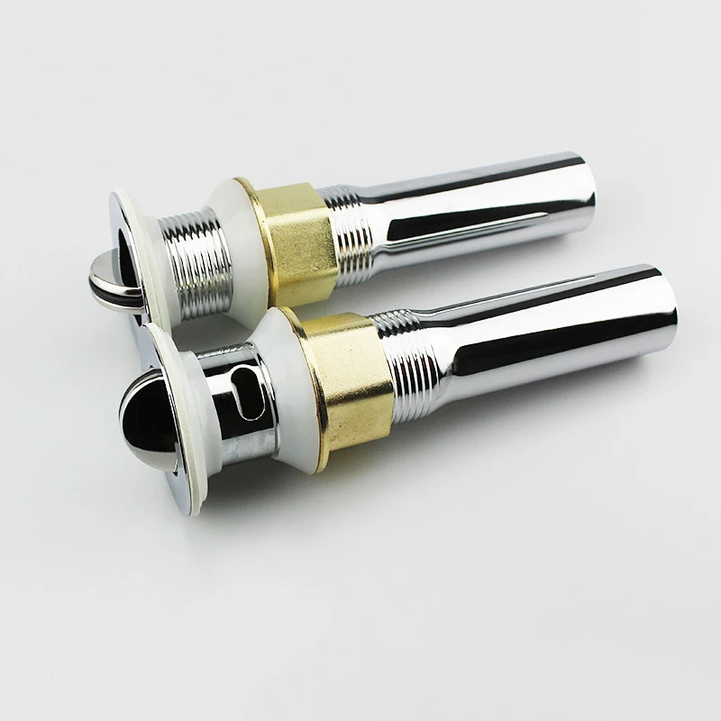 High quality basin sink modern chrome polished solid drainage pop up ...