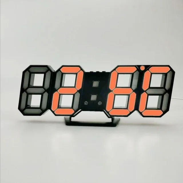 3D LED Modern Digital Clock for Wall – GearDiggers