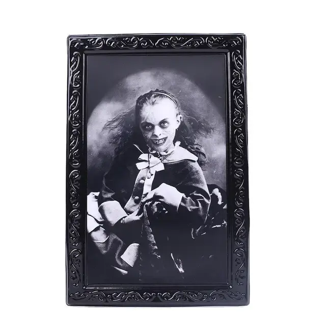 Variable 3D Ghost Picture Frame Halloween Decoration Horror Craft ...