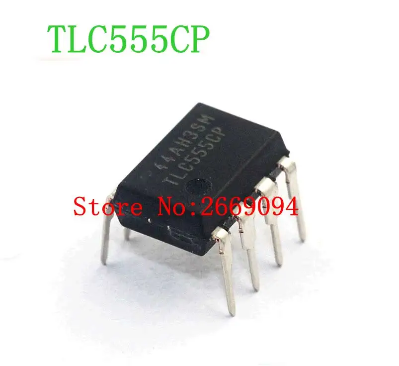 Temporizador TLC555CP DIP8 TLC555 DIP LinCMOSE, nuevo y Original, 100 ...