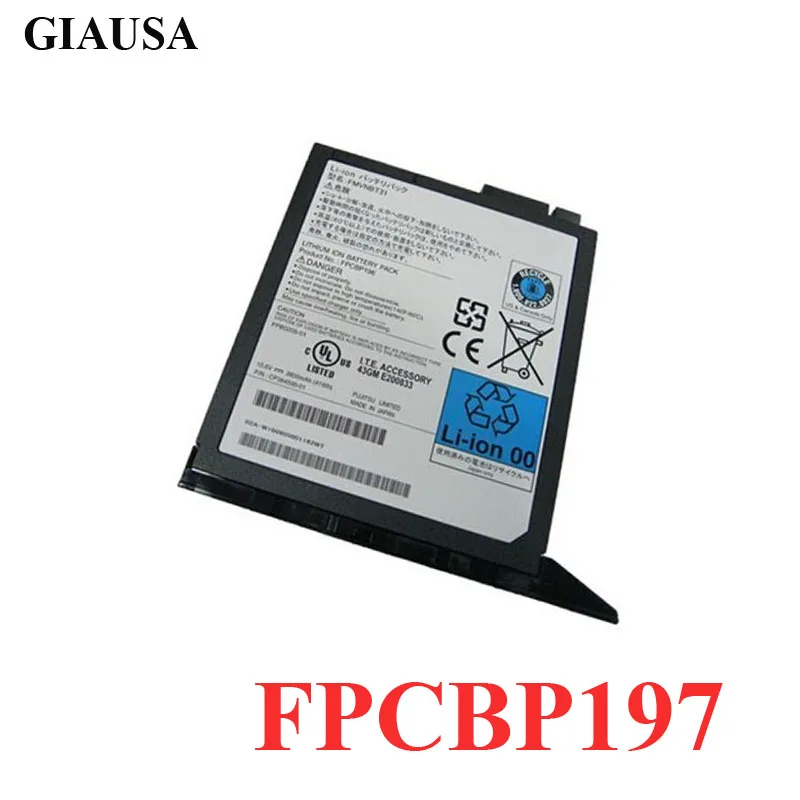 Giausa Fpcbp197 Dvd Battery Ultrabay Battery For Fujitsu S6520 S6420 ...