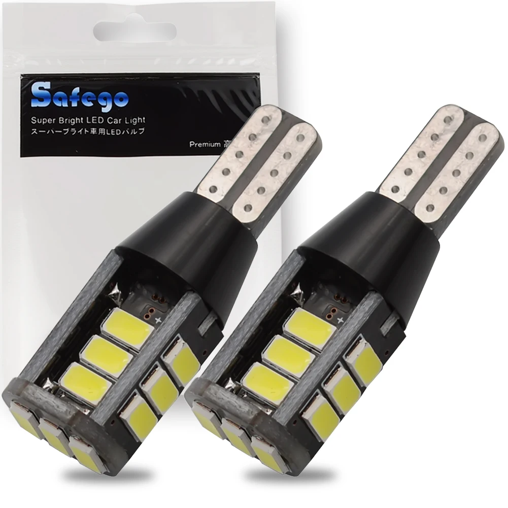 T15 W16W Led Car Bulb Safego 2pcs LED Bulb 147 15SMD 5730 5630 For Car ...