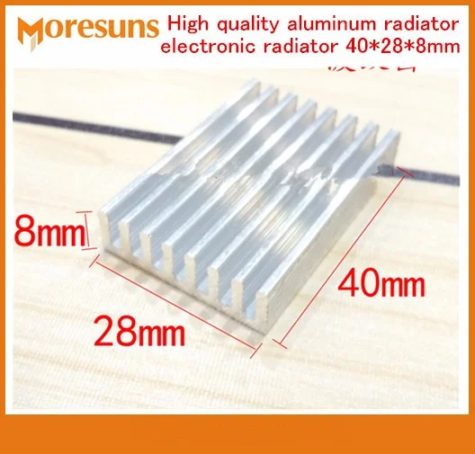 10pcs-High-quality-aluminum-radiator-electronic-radiator-40-28-8mm ...