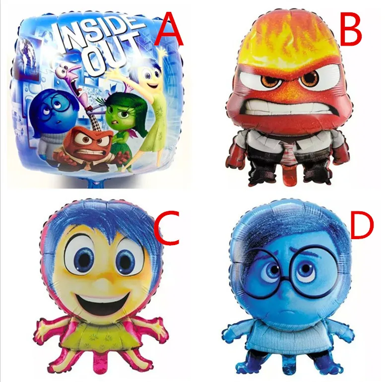 inside out foil balloons birthday Party Supplies Decoration kids toy ...