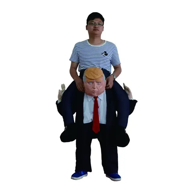 אנימה תחפושות - Funny Donald Trump Rider Costume 2017 Newest Inflatable ...