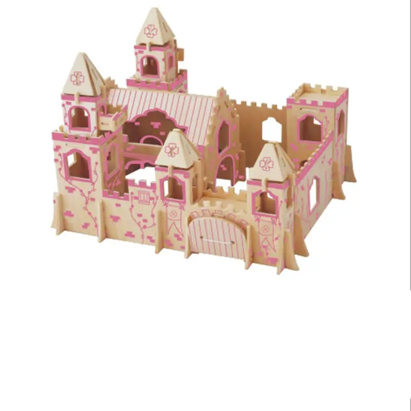 Wooden Princess Castle Blocks at Xavier Mccomas blog