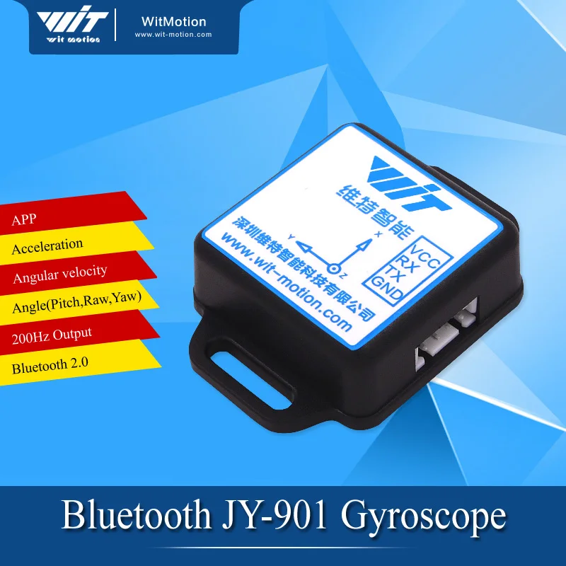 Buy Bluetooth Jy901 Mpu6050 Module Angle Output 9 Axis Accelerometer Gyroscope