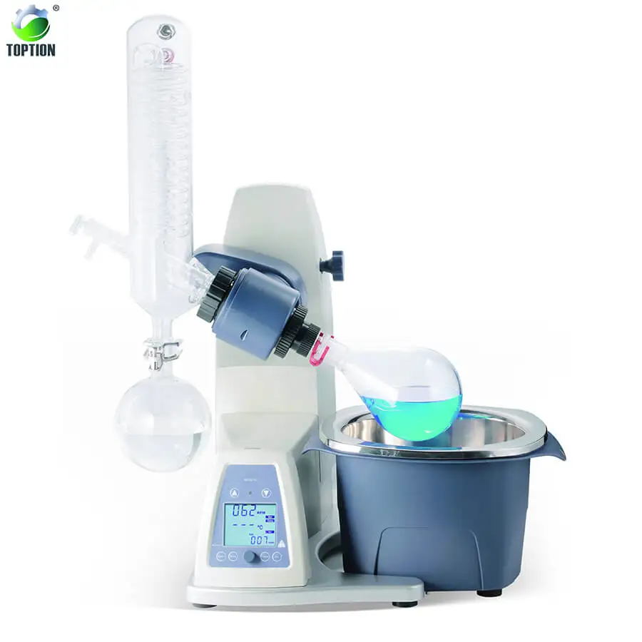 RE100 Pro Rotary Evaporator Heating To 180oC With 1000ml Evaporating ...