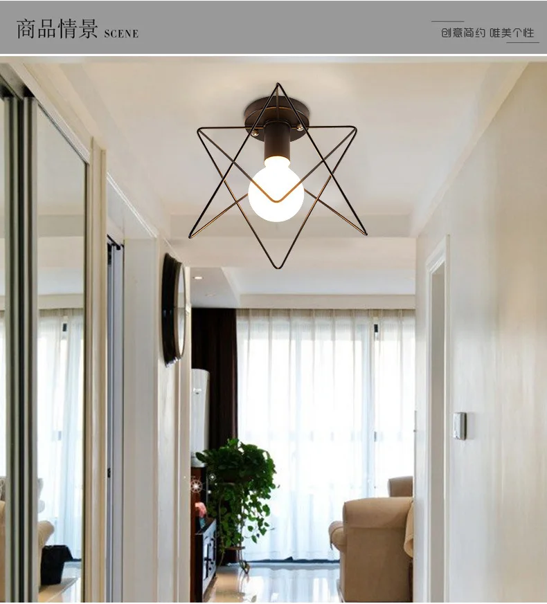 Vintage Ceiling Lights Lamparas De Techo lustre Luminaria Abajur ...