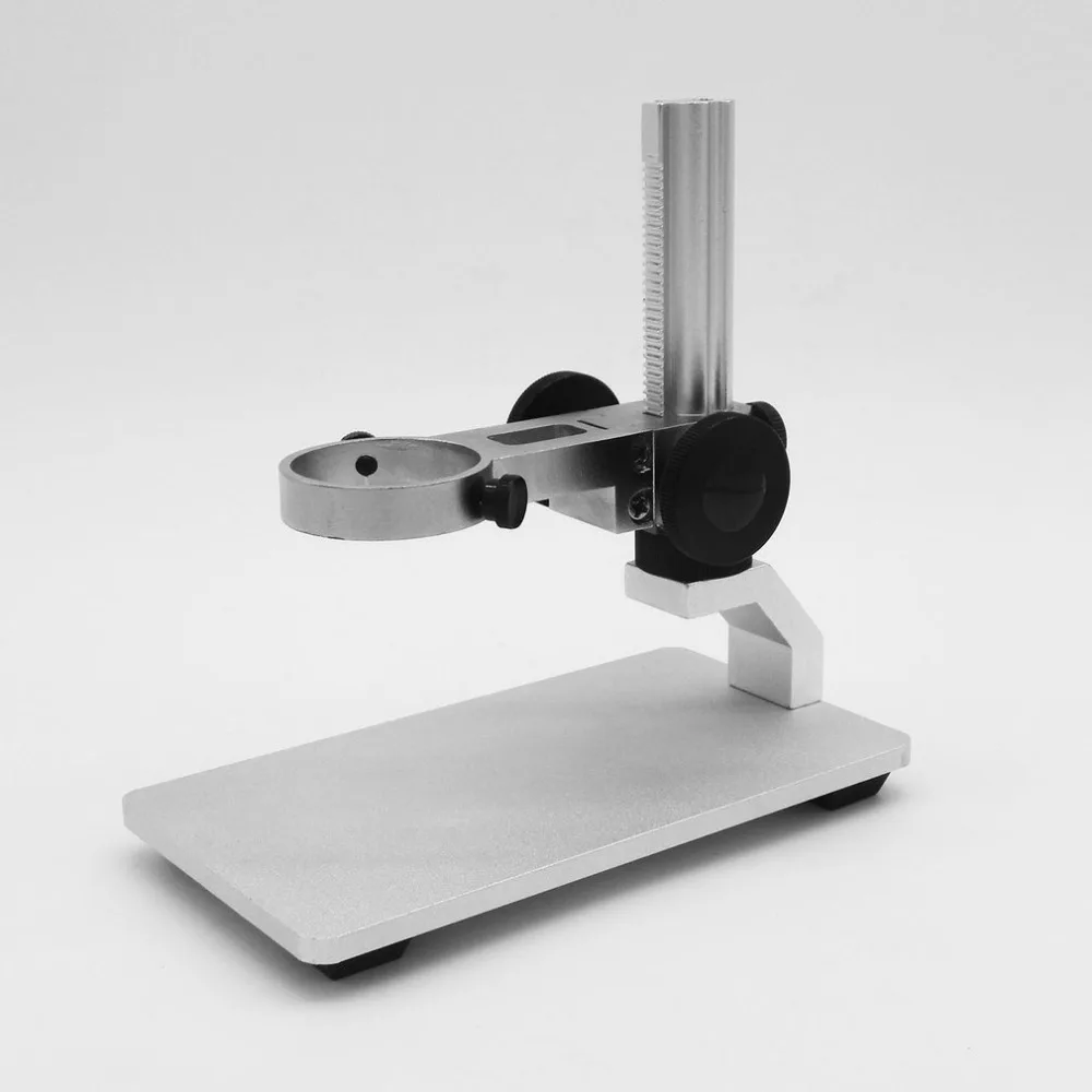 Aluminum Alloy Microscope Stand Portable Up and Down Adjustable Manual ...