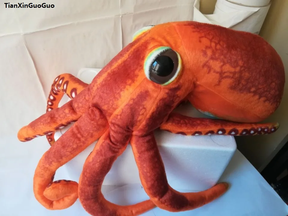 Muñeco de peluche de pulpo de 50cm de tamaño grande, muñeco suave ...