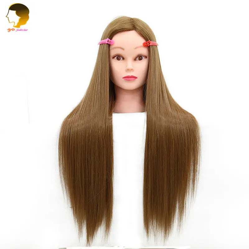 Tata Rias Manekin Kepala Boneka manekin Kepala Dengan Rambut Gaya ...