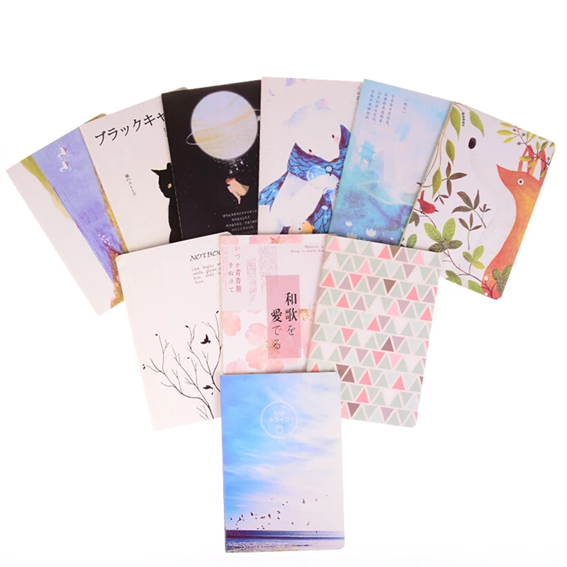 20.5cm*13.5cm 1pc Cute Soft Copy Memo Notebook Students Exercise Book ...