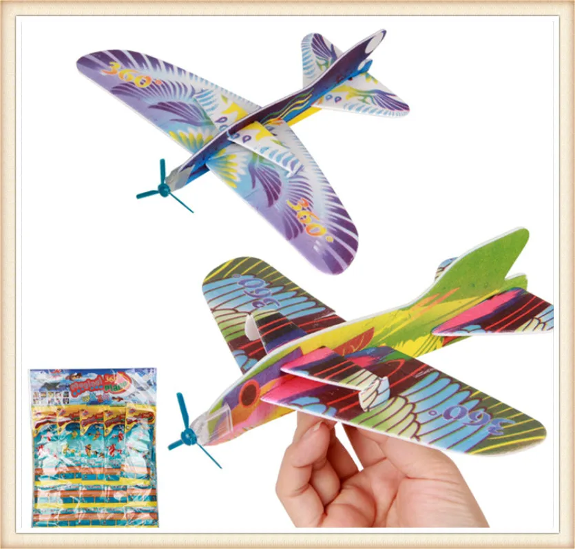 New Style Aviation Plane Model Foam Sets Mini Enlighten Toys Aircraft ...