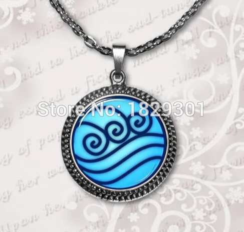Water-Tribe-Necklace-Avatar-the-Last-Airbender-Jewelry-Glass-Dome ...