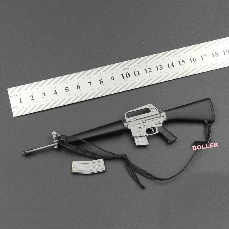1:6 Scale Action Figure Model Toy US M16A1 Assault Rifle Gun Fit 12'' 1 ...