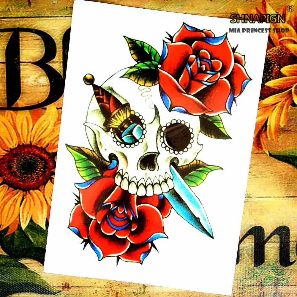 SHNAPIGN calcomanías de tatuajes para el hogar, pegatinas de tatuajes ...