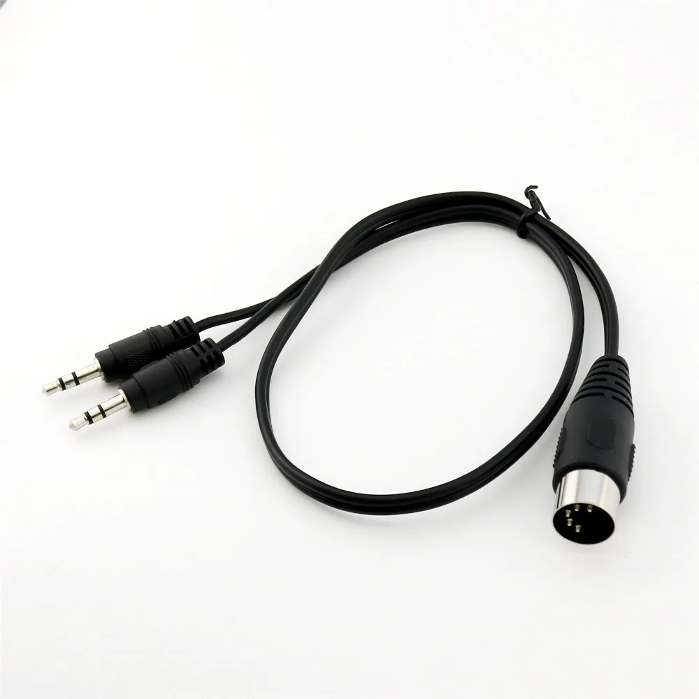 10 Unidades De 50cm Midi Din 5 Pin Macho A 2x3 5mm 1 8 Cable 10 Unidades De 50cm Midi Din 5 Pin Macho A 2x3 5mm 1 8 Cable