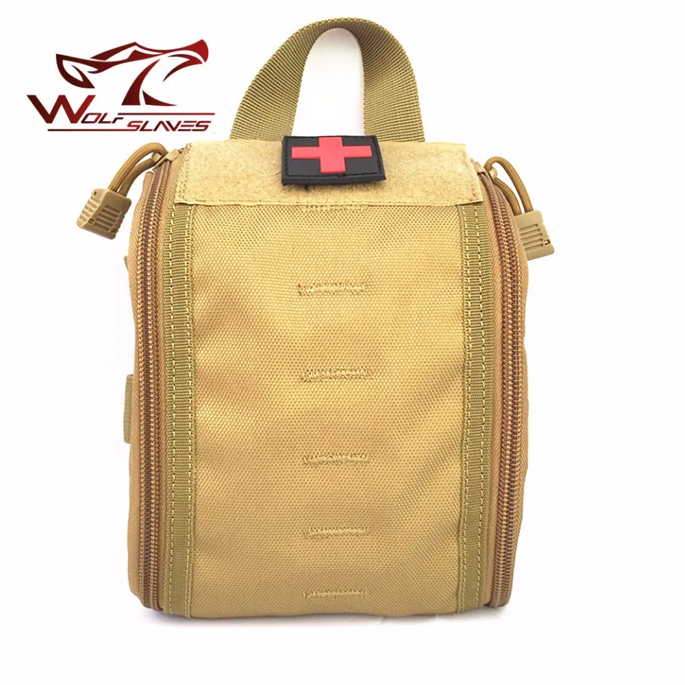 Outdoor Utility Tactical Pouch Medical First Aid Kit Patch Bag Molle ...