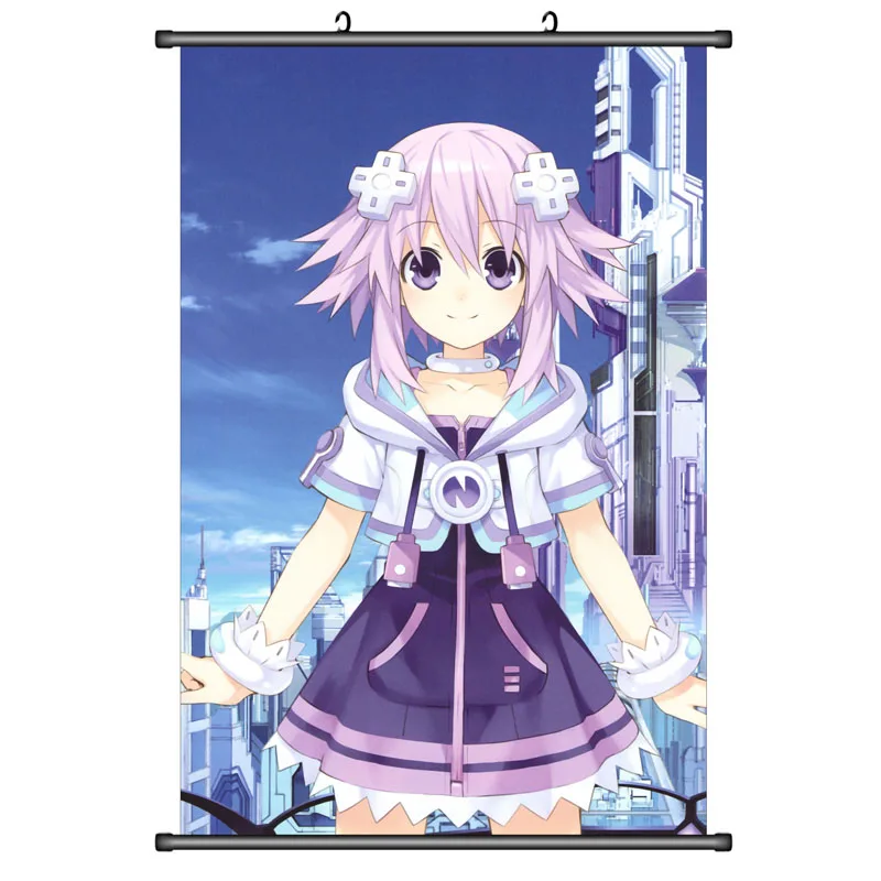 Japanese Anime Games Hyperdimension Neptunia sexy girl Purple Heart ...