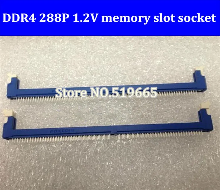Ddr4 1.2v Connectors Desktop Memory Slot Sockets 288pin 288p Nodel ...