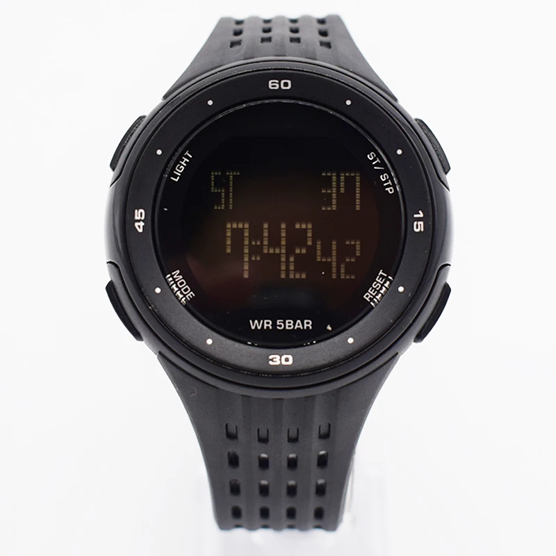 black waterproof wrist digital watches for men digitais automatic watch ...