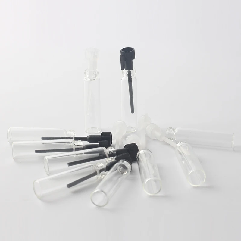 1ML 1CC Mini Glass Perfume Vials, 1ml Glass Bottle, Parfum Sample Vial ...