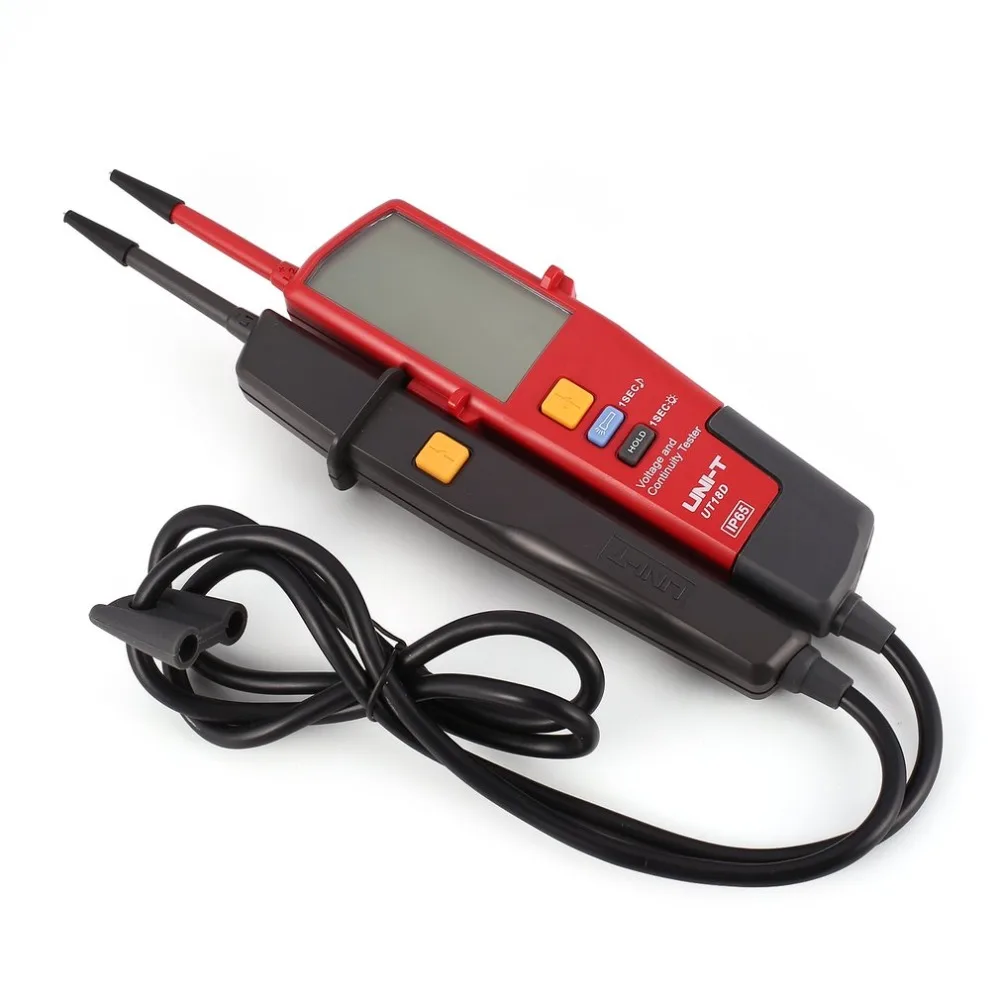 UNI-T UT18D Auto Range Voltage Meter Continuity Phase Rotation RCD LCD ...