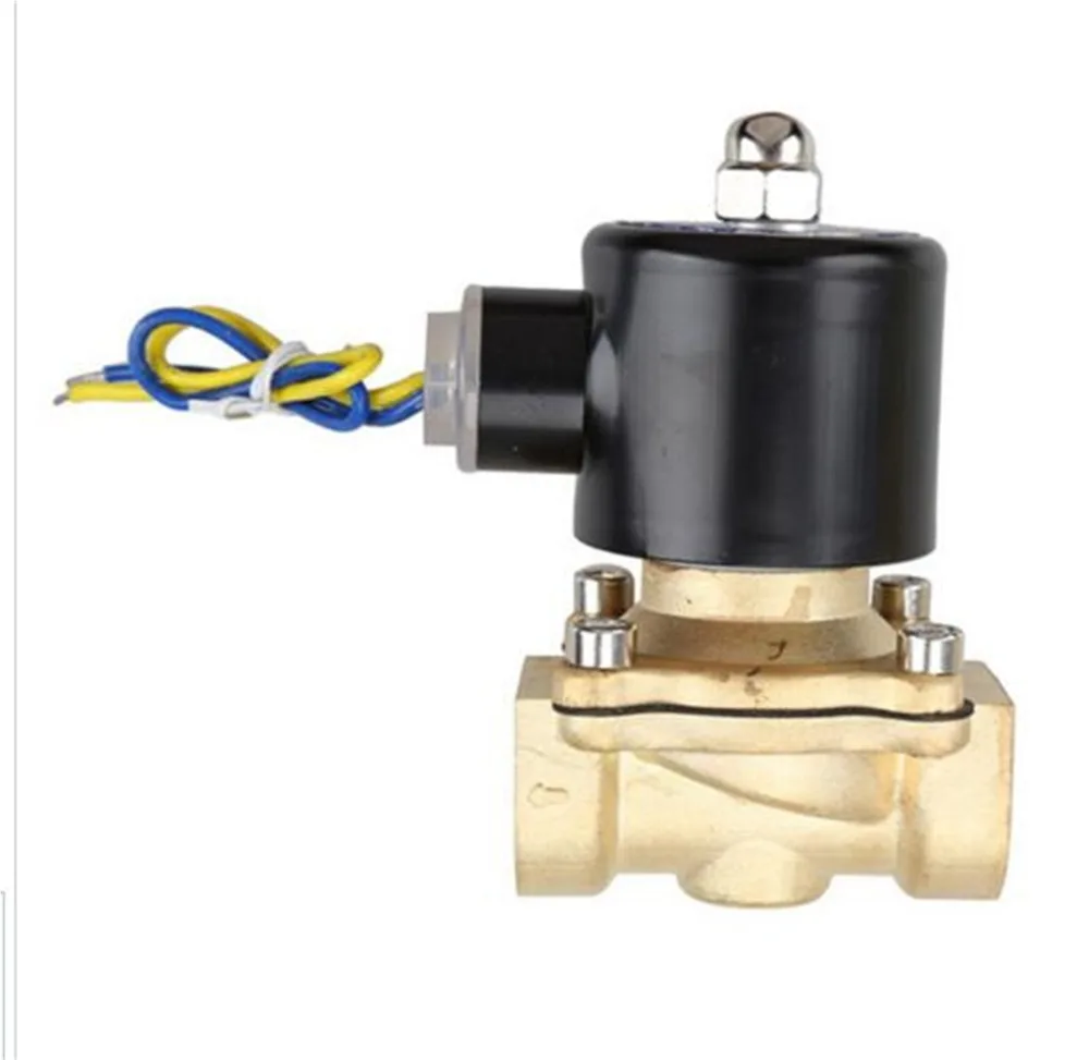3/4" Electric Solenoid Valve Water Air Medium N/C Normally Closed 2W ...