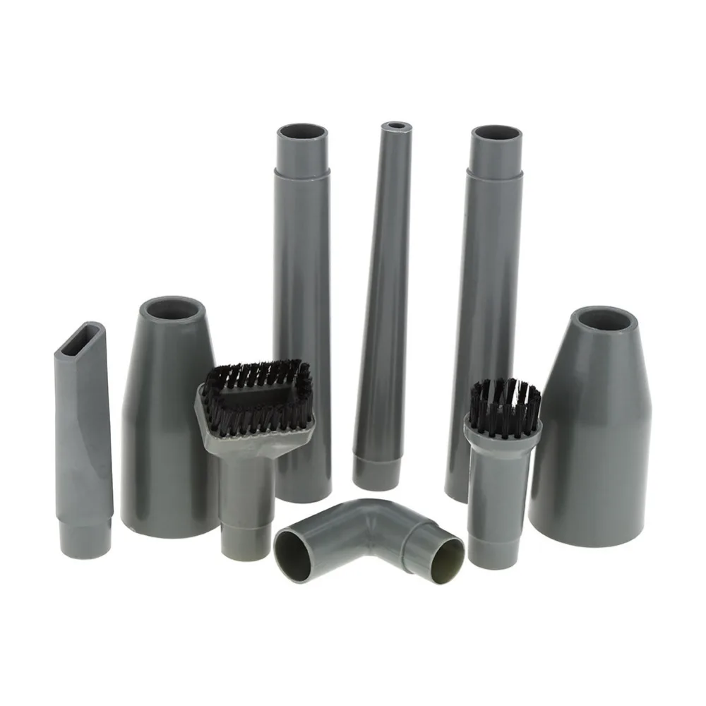 9pcs Vacuum Cleaner Attachment Accessories Nozzles Head Brushes Corner ...