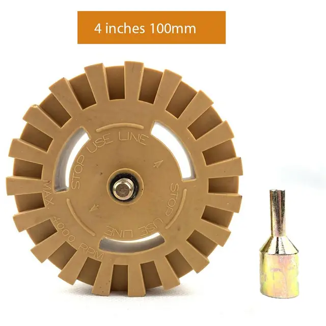 Universal Rubber Eraser Wheel For Removing Car Glue Adhesive Sticker ...