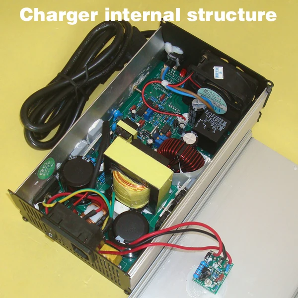 48V 10A lithium ion battery Charger Output 54.6V 10A charger Used for ...