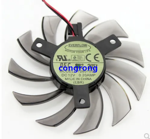 T128010SM-75mm-4P-3Pin-2Pin-Cooler-Fan-Replace-For-Gigabyte-GTX580 ...