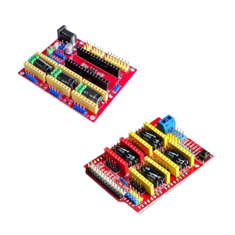중국 저가형 Cnc 쉴드 V4 쉴드 V3 조각 기계3d 프린터a4988drv8825 Arduino Diy 키트용 드라이버