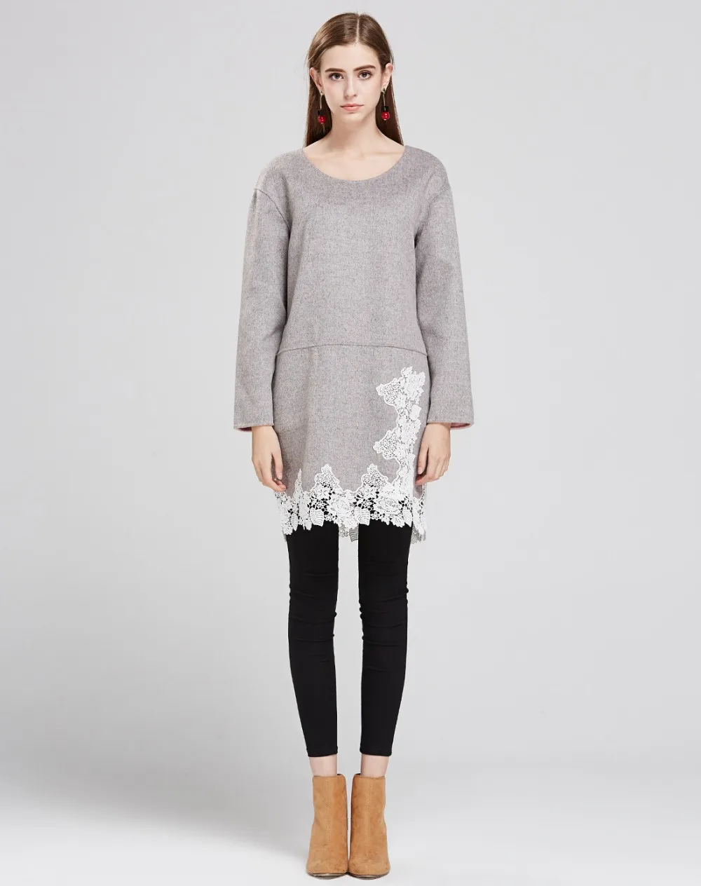 2017 Spring And Autumn New Style Women's Clothing Long Section Fashion ...