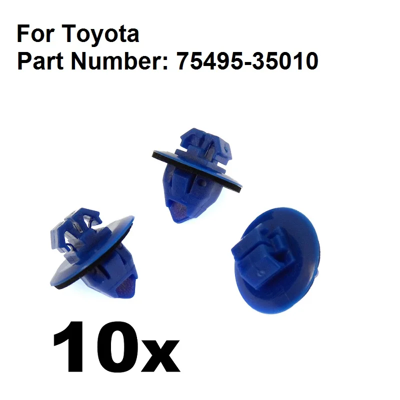 10x For Toyota Prado Land Cruiser Side Moulding Wheel Arch Flare ...