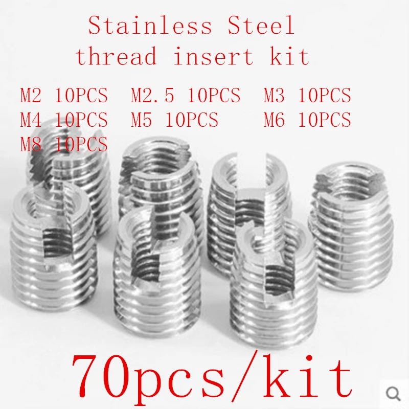 Stainless Steel Self Tapping Thread Insert Kit | Stainless Steel ...