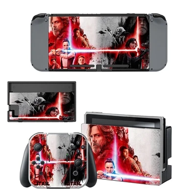 Star Wars Skin Sticker Decal For Nintendo Switch Console + Joy-Con ...