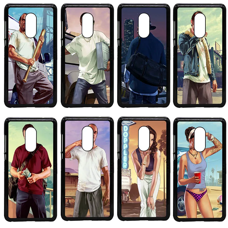 San Andreas GTA Grand Theft Auto 5 Phone Cases Hard PC Cover for Xiaomi Redmi 3X Mi 6 5 5S Plus ...