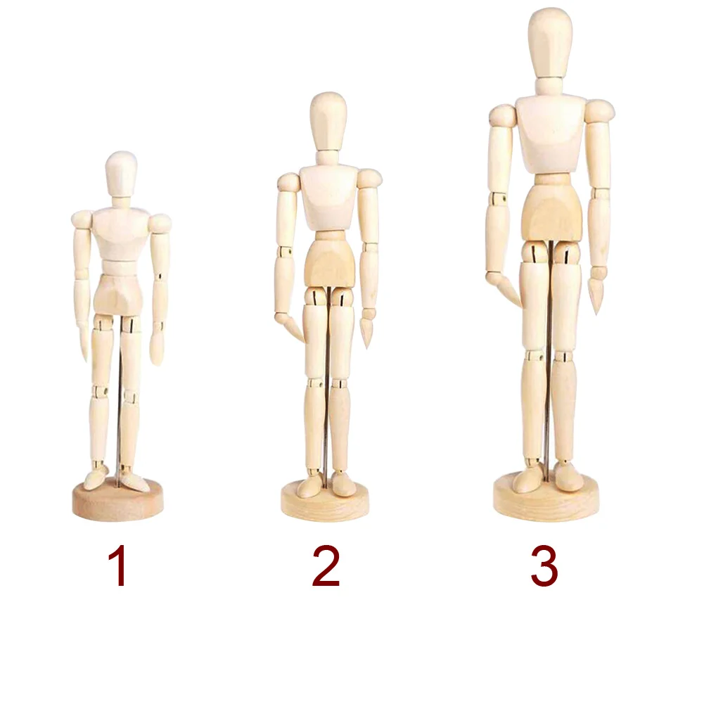 For Children House Decoration Cartoon Blockhead Artist Unisex Figures ...