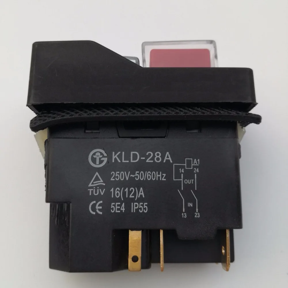 4pin 5 핀 방수 자기 방폭 푸시 버튼 스위치 KLD 28A 220v 전자기 스위치 KLD 28|switch switch ...